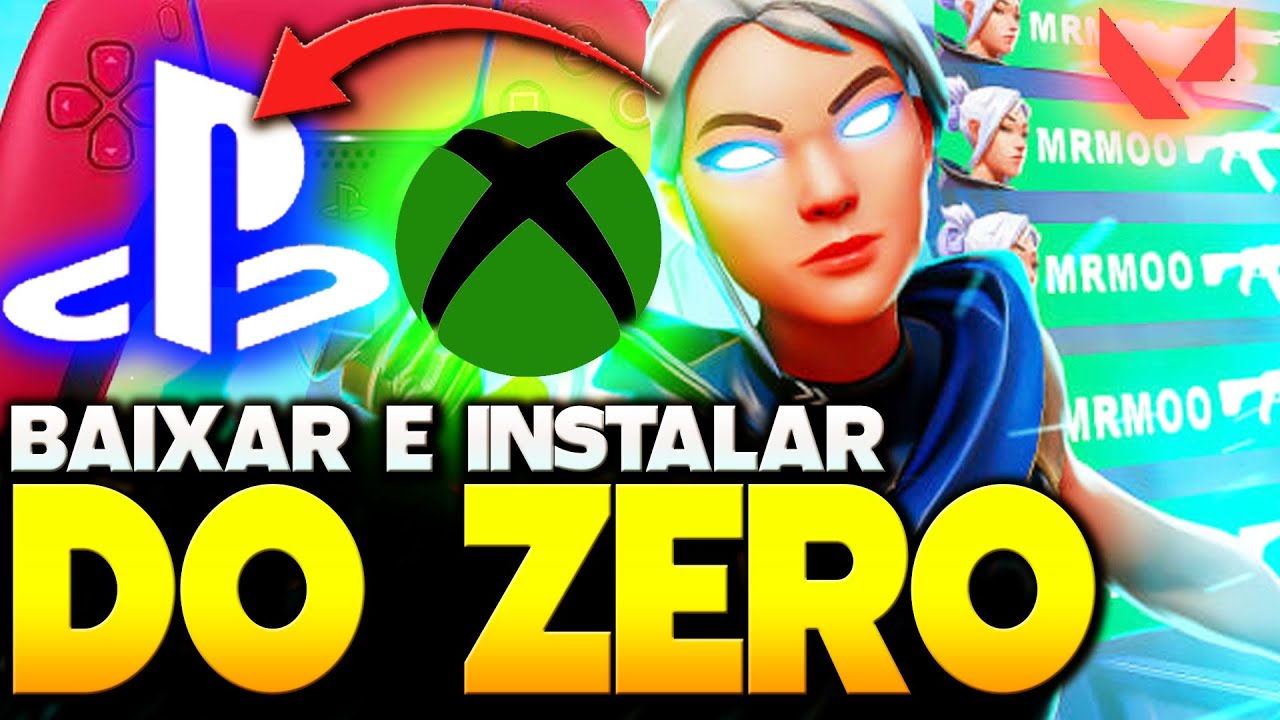 COMO INSTALAR E JOGAR VAlORANT BETA no PS5 ou XBOX PASSO A PASSO do ZERO MUITO FÁCIL - YouTube