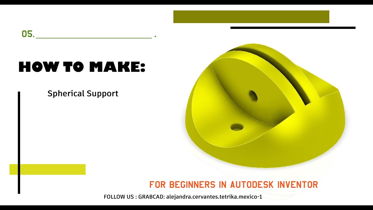 How to make: Spherical Support for beginners/ Como hacer: Soporte ...