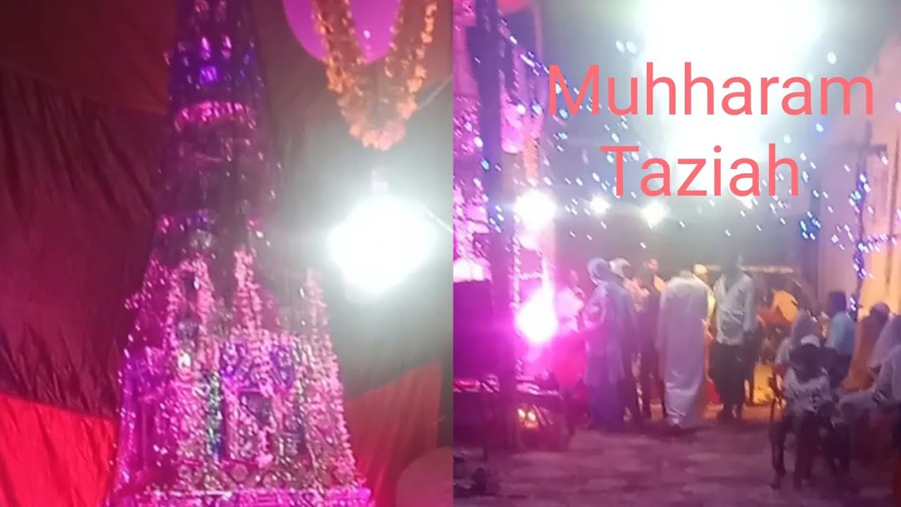 Muharram Tazia 2024 vlog#muharram2024#taziah #gondaup43| 2024 taziah ...