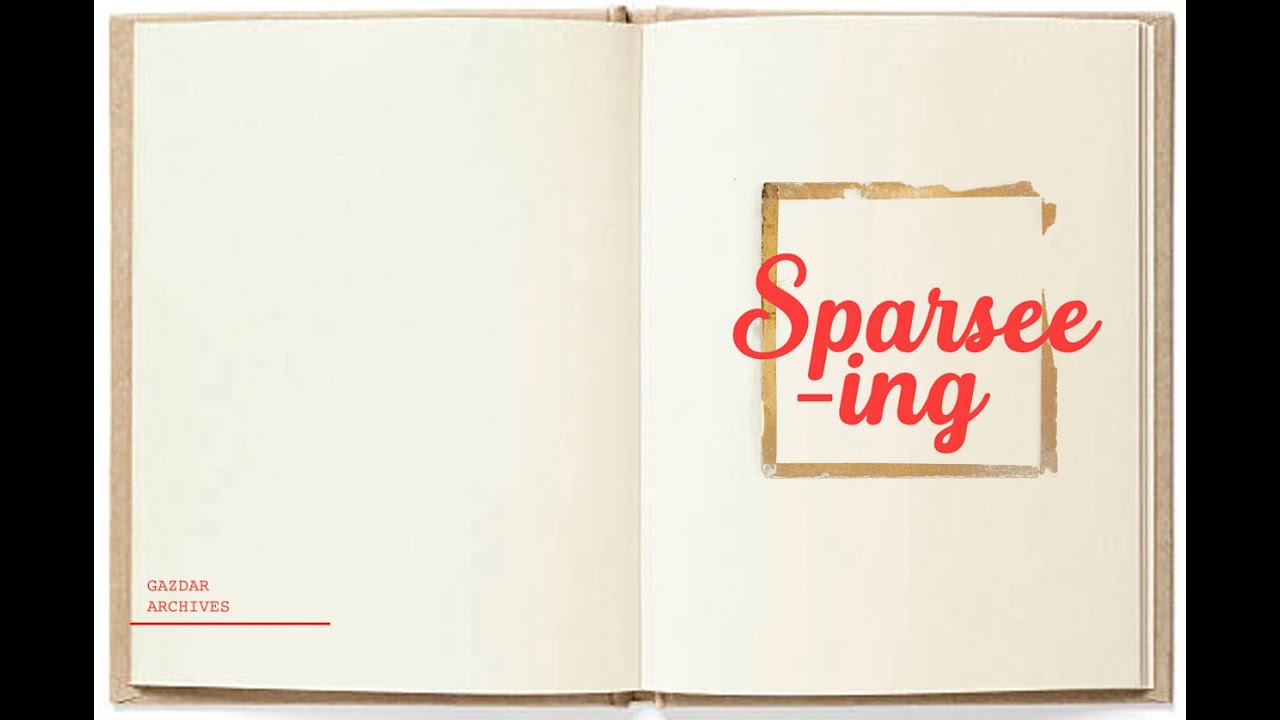 SPARSEE-ING - YouTube