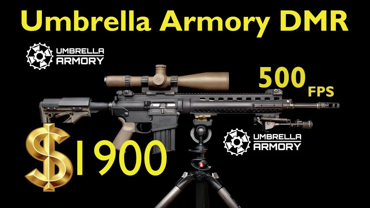 AIRSOFT Auto-Sniper 500 FPS - Umbrella Armory DMR OVERKILL - SoftAir NJ ...