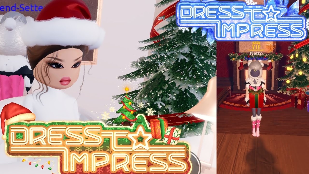 NEW WİNTER UPDATE CHRISTMAS UPDATE DRESS TO İMPRESS #dti - YouTube