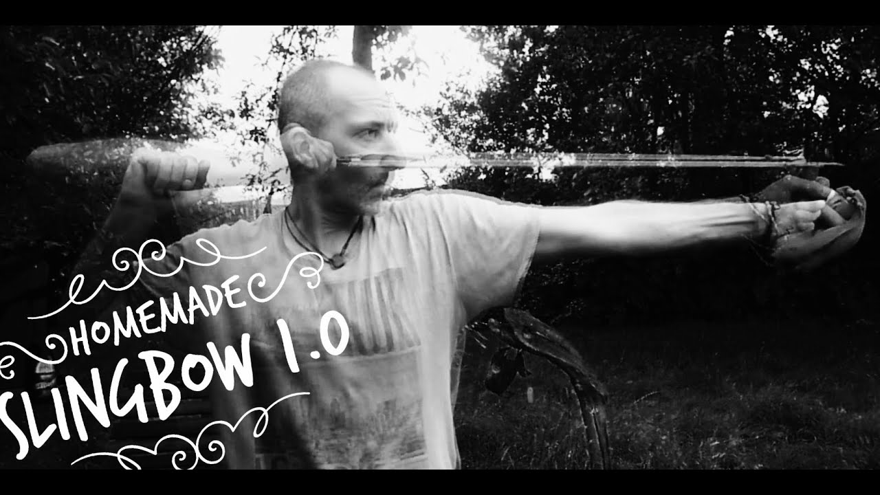 How to make/DIY: homemade Slingbow 1.0 - YouTube