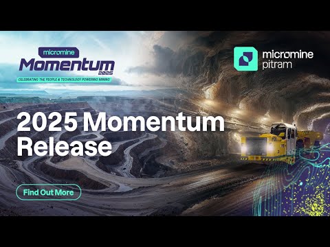2025 Momentum Micromine Pitram Release - YouTube