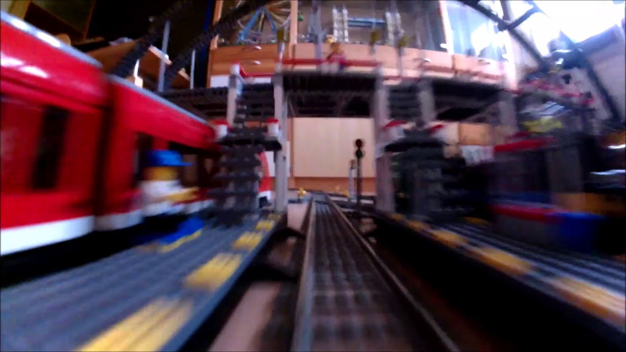 Lego train ride - YouTube