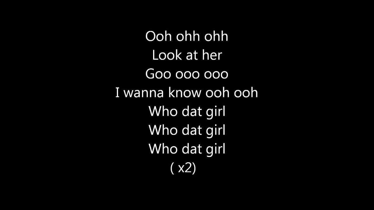 Flo Rida ft Akon - Who dat girl lyrics - YouTube