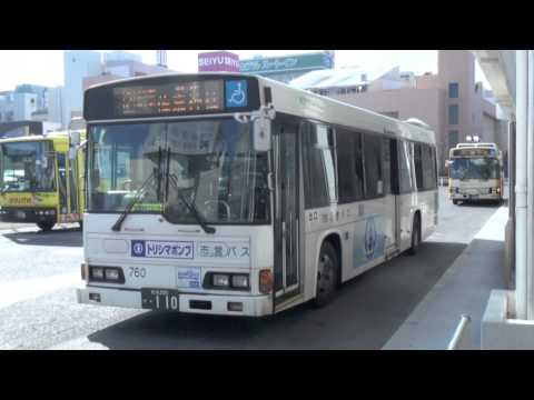 【佐賀市交通局】760日野KL-HR1JNEE＠佐賀駅BC('13/01)