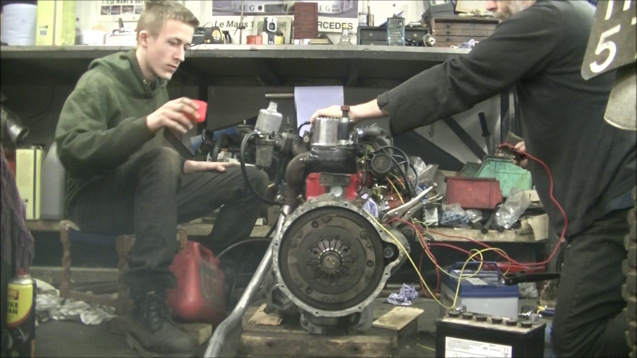 1989 Mini Mayfair 1000cc Engine Test Run - YouTube