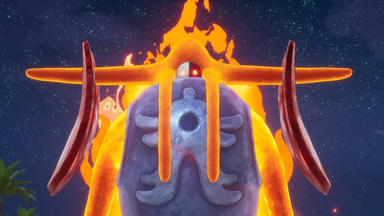 One Piece Odyssey - Fire Colossus Boss Fight - YouTube