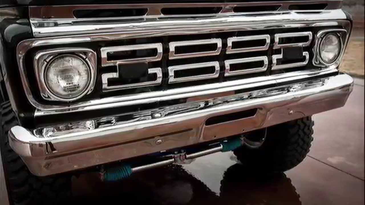 1963 Ford F100 4WD Highboy - 428 Cobra Jet - $45K Frame Off Restoration ...