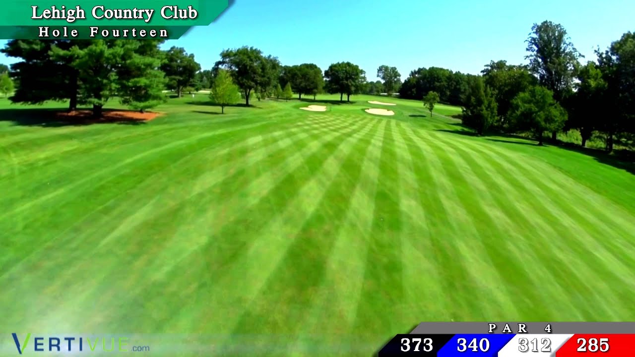 Hole 14 - Lehigh Country Club Golf Course - YouTube