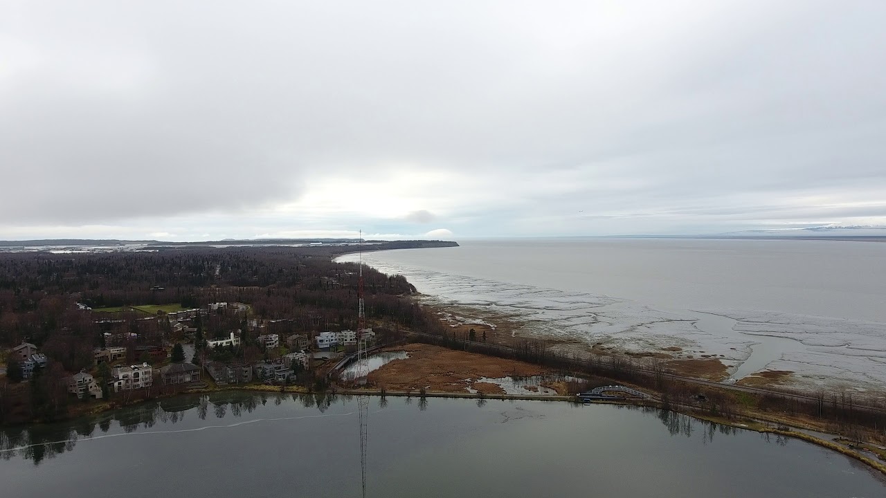 Anchorage Lake in ALASKA(드론촬영1) - YouTube