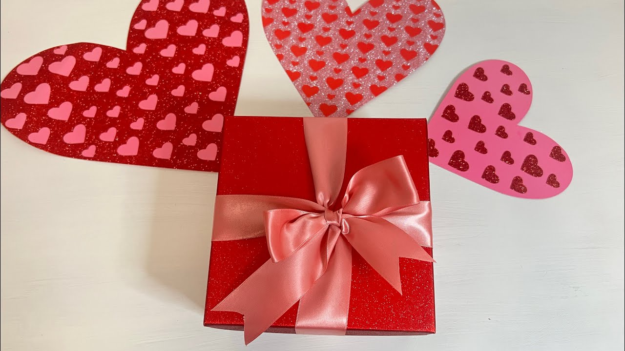 DiY Chocolate box | Surprise box | Valentines day gift idea or ...