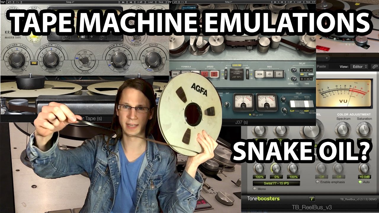 TESTING DIFFERENT TAPE EMULATION PLUG-INS! - YouTube