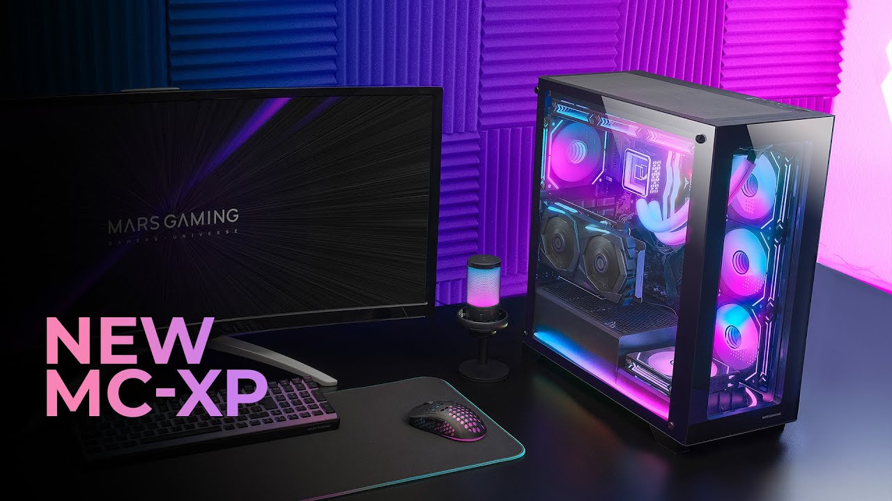 Torre Gaming CUSTOM con Doble Cristal Templado MC-XP | Mars Gaming ...