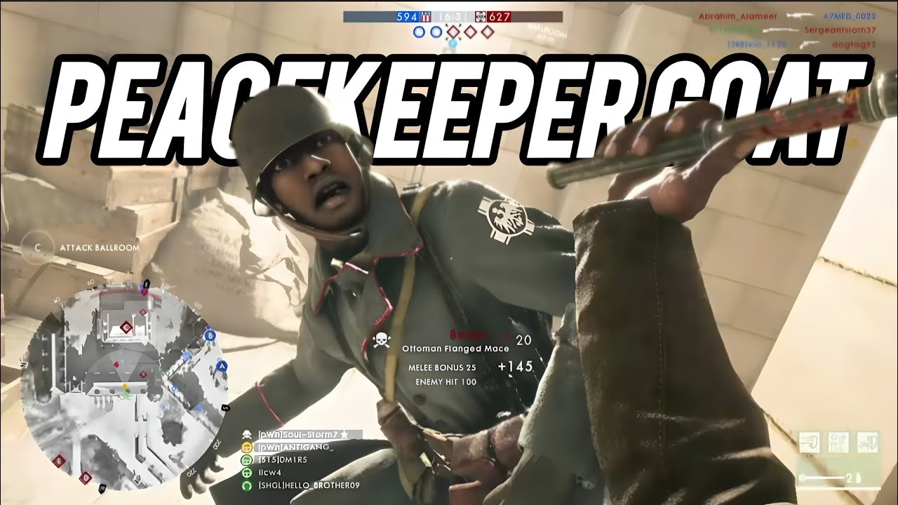 Peacekeeper GOAT 🐐 in Battlefield 1 #bf1 #war - YouTube