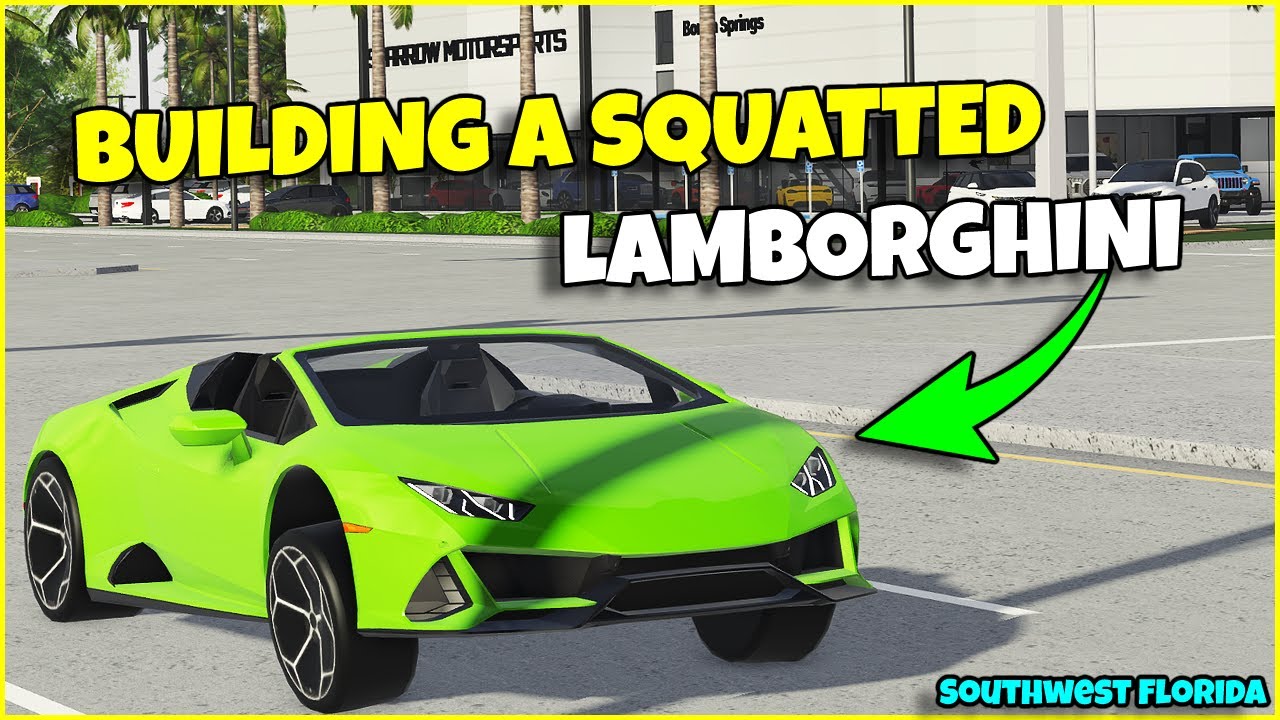 Building a *SQUATTED* Lamborghini Huracan EVO Spyder Southwest Florida ...