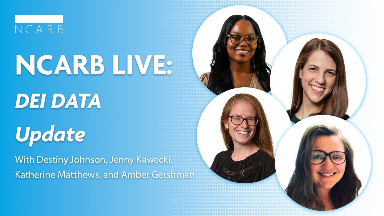 NCARB Live: DEI Data Update - YouTube