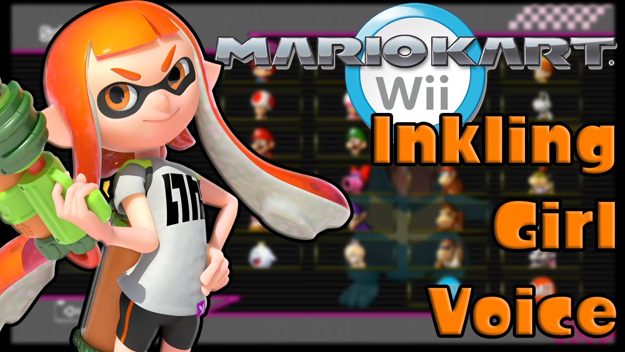 [MKW] Inkling Girl Voice Test - YouTube