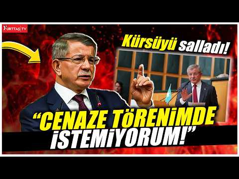 Ahmet Davutoğlu'ndan TBMM'de şok isyan! \