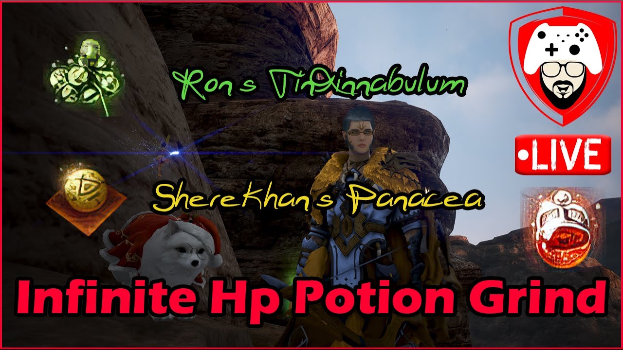 ~BDO - Infinite Hp Potion Grind / Ron’s Tintinnabulum & Sherekhan’s ...
