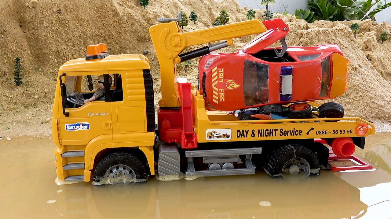 Find and rescue fire truck and crane trucks - Collection of videos ...