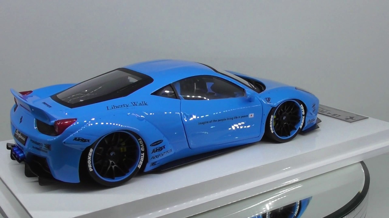 CUSTOM MODEL SERIES EP 1 - LIBERTY WALK 458 - YouTube