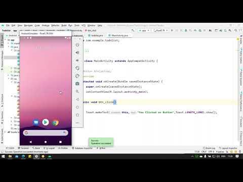 Creating TODO List App in Android - YouTube