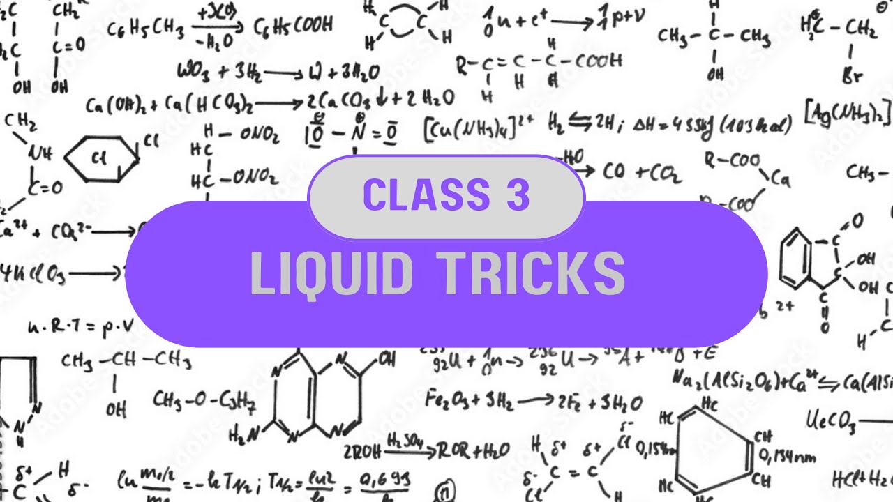 Chemistry: Class 3 - YouTube