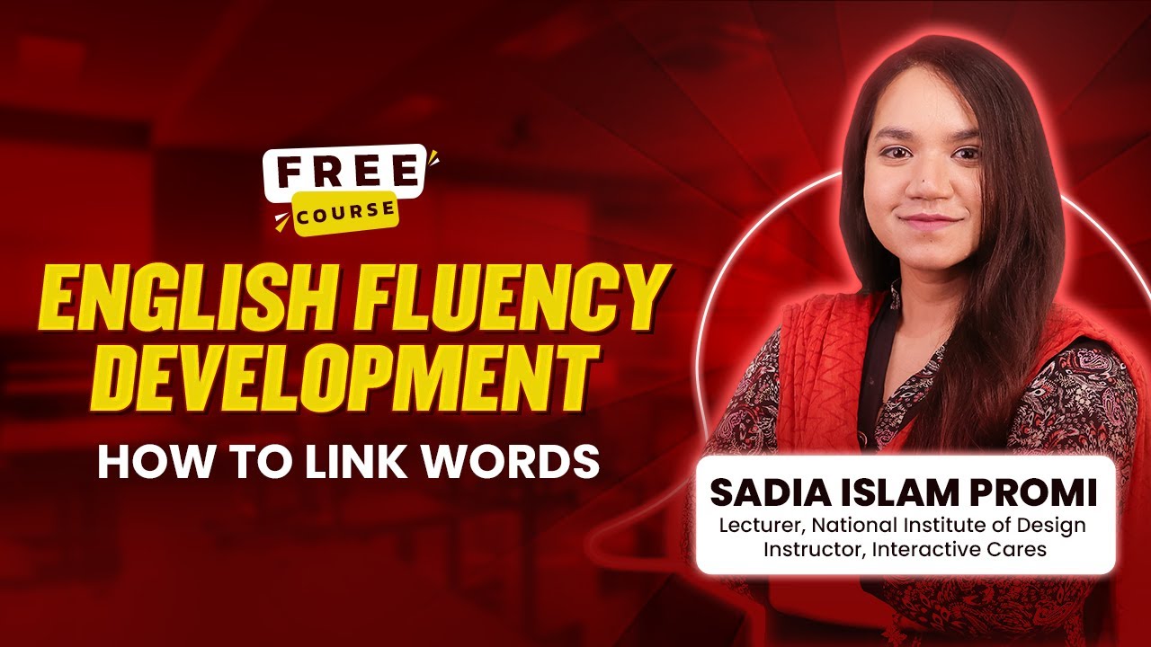 How to link words | Pronunciation | Fluency Development | English ...