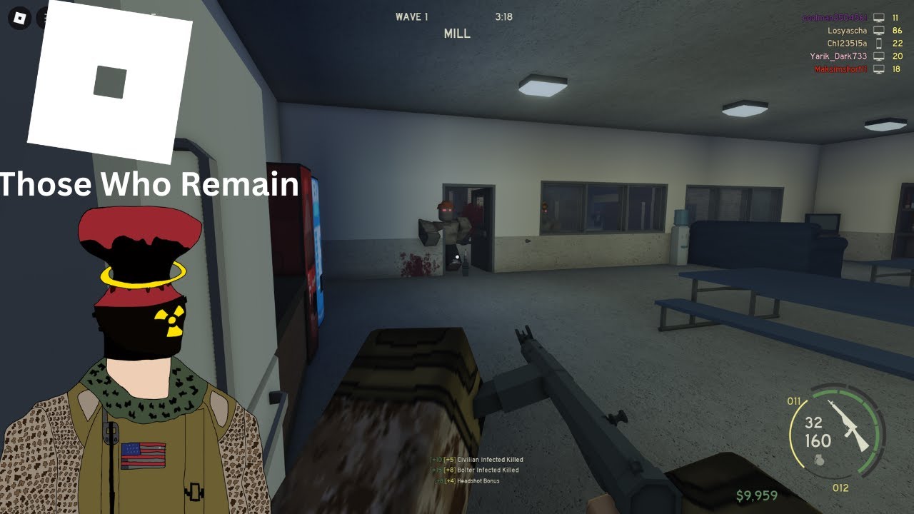 Fighting Off Zombies! (Roblox TWR) - YouTube