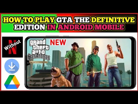 How to play GTA San Andreas the definitive edition in Android | GTA SA ...