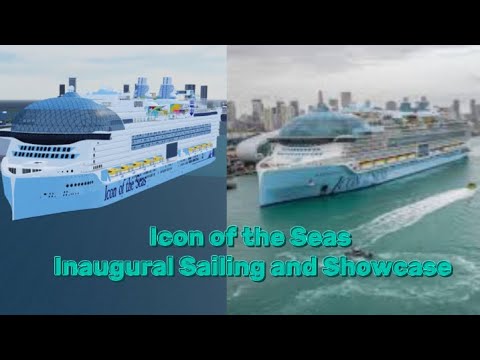 Icon of the Seas Inaugural Sailing and Showcase | CLS:ANE - YouTube