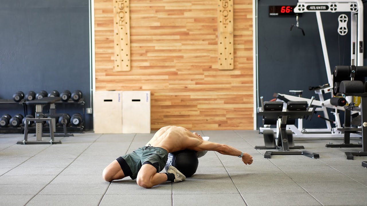 Reclining Hero Pose - YouTube