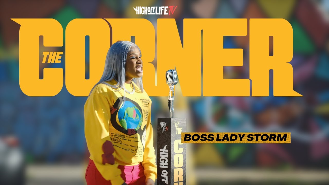 Boss Lady Storm performs "Beautiful Struggle" on THE CORNER!📍🎙️ - YouTube
