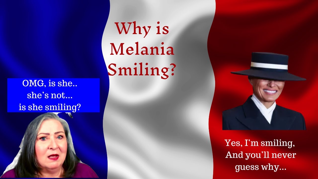 Why is Melania Smiling? What is happening, is the World coming to an ...