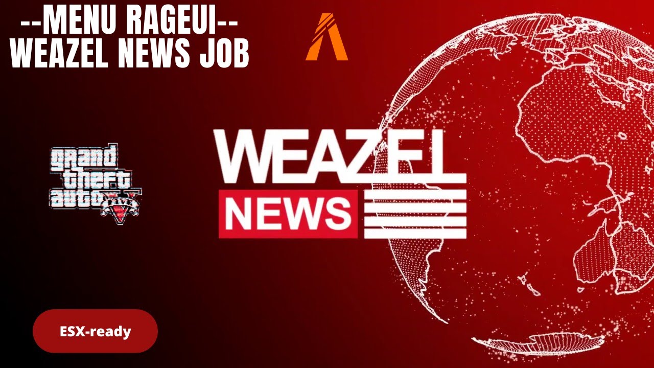 [Fivem] [RageUI] - Weazel News Job - YouTube