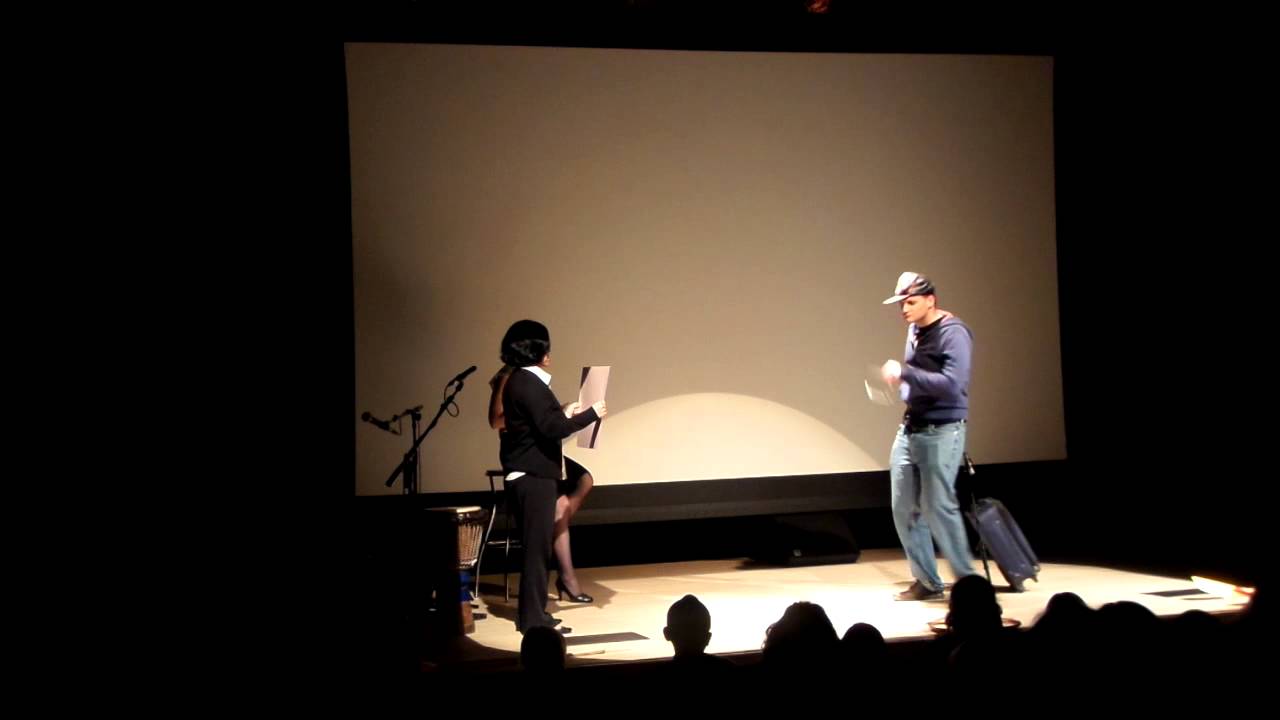 Theater classes at French Alliance of Toronto with Adrienne Medjo - YouTube