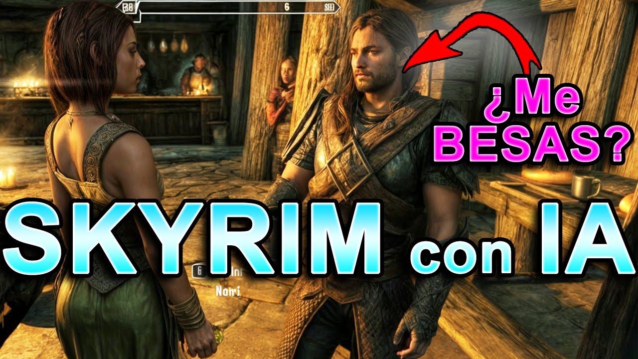 ¿La IA puede LIGAR? | SKYRIM con IA | ep 3 - YouTube