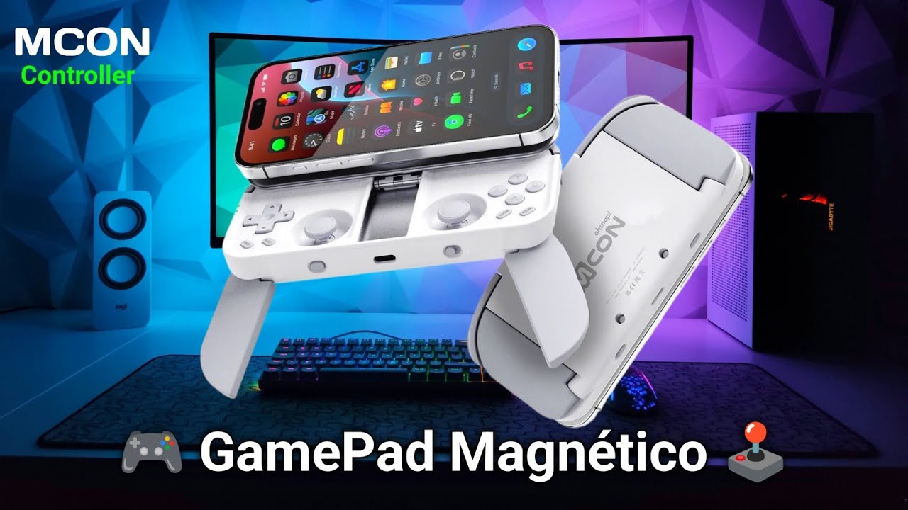 Mando MagSafe MCON GamePad para Android , iOS , PC , Emuladores ! - YouTube