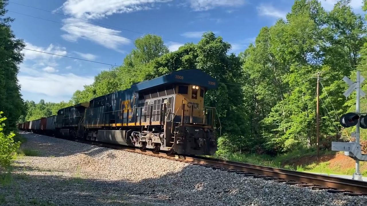 CSX work trains and NS locals!! Happy Fathers Day!!!! - YouTube