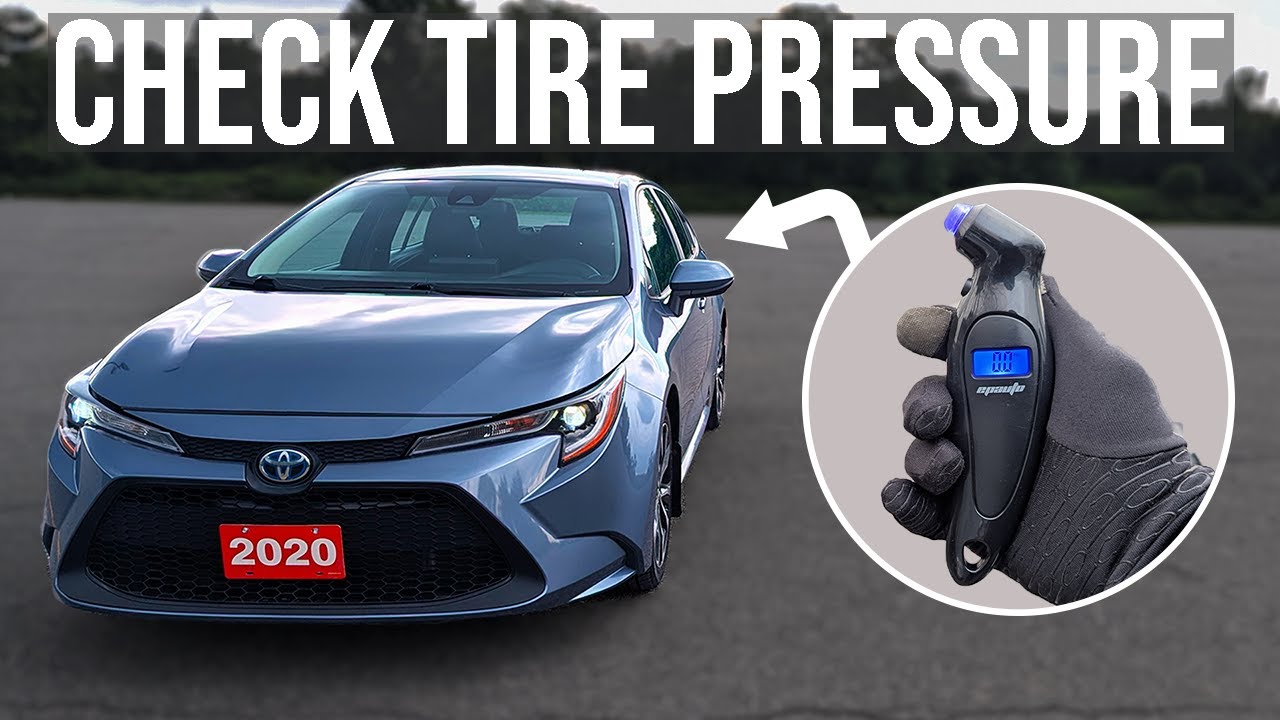 Tire Pressure In Toyota Corolla