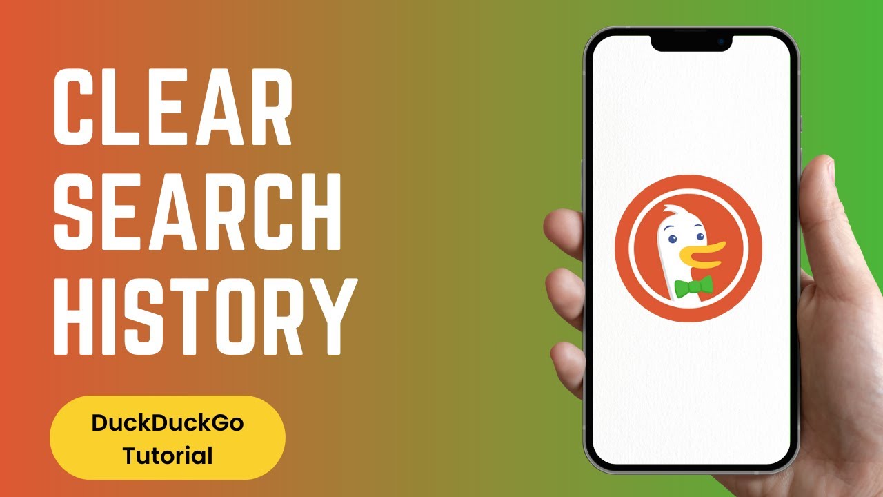 How To Clear Search History On DuckDuckGo — Full 2025 Tutorial - YouTube