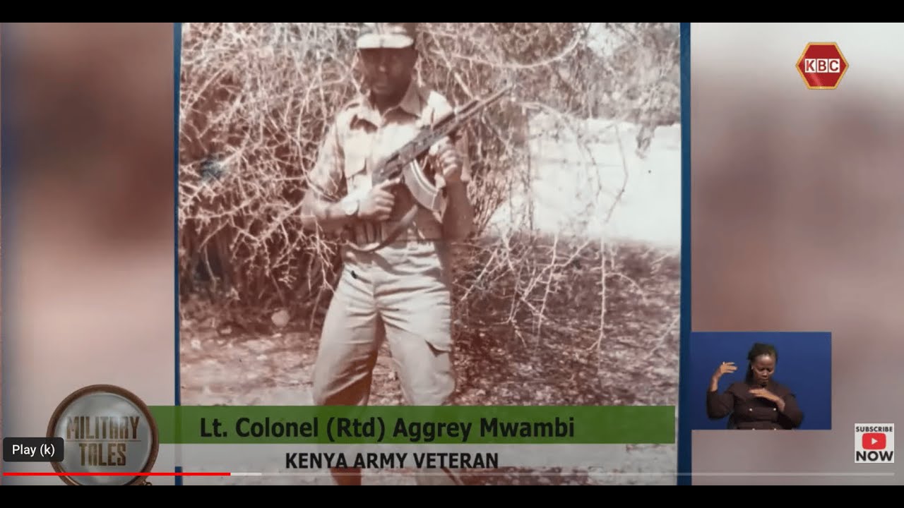 Military Tales: A sit down with Lt. Col (Rtd) Aggrey Mwambi - YouTube