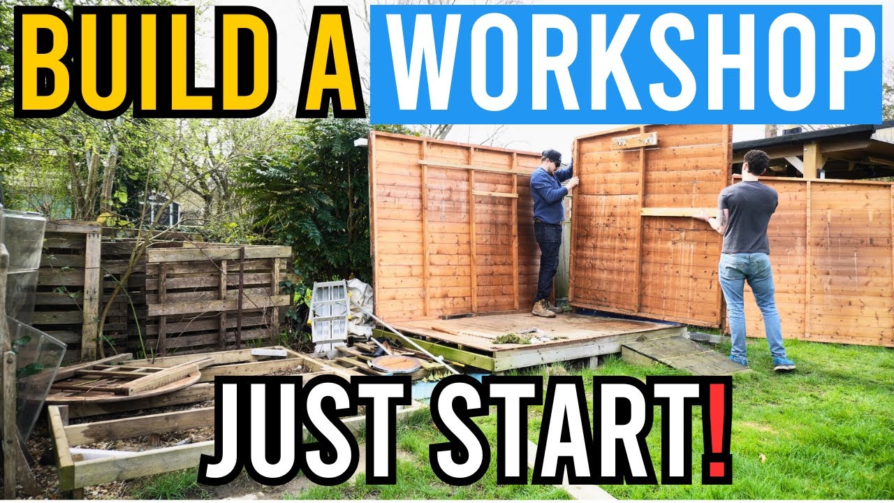 You CAN (and should) Build A Workshop! Ep 1 - YouTube
