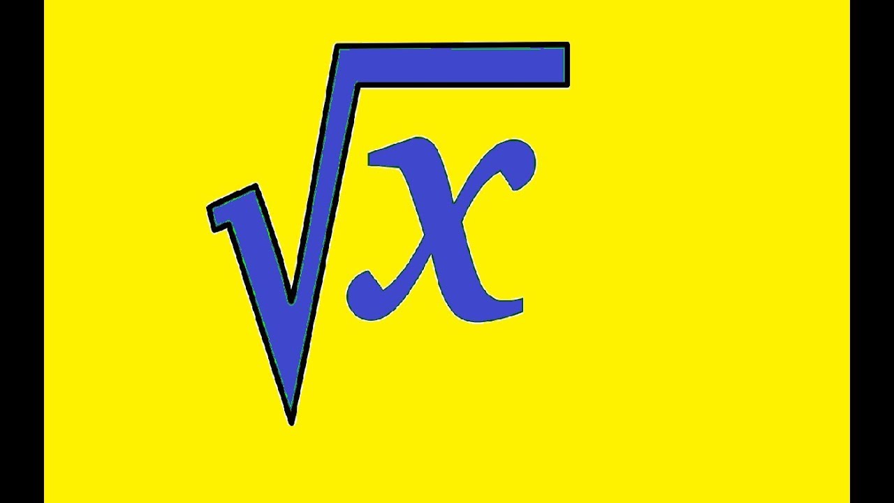 How To Type Square Root In Windows YouTube how-to-type-square-root-in-windows-youtube
