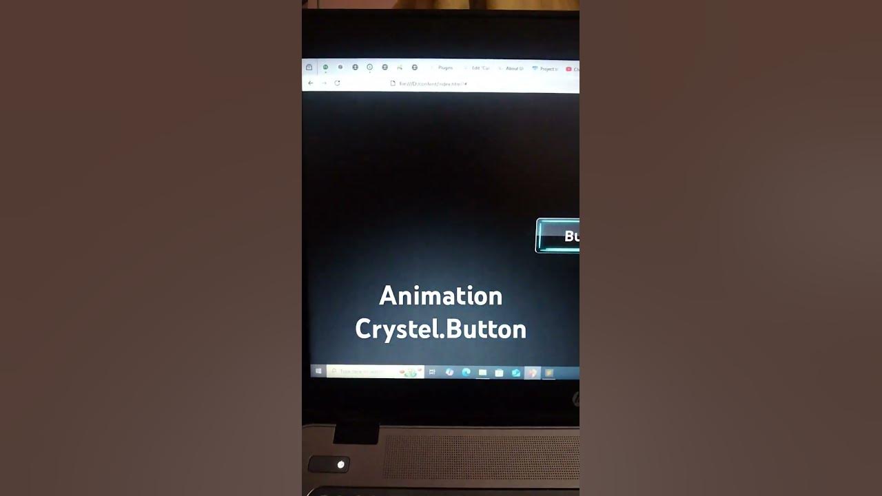 Crystal Button Animation 💎 Stunning Ui Effect Coding Codingtutorial Animation