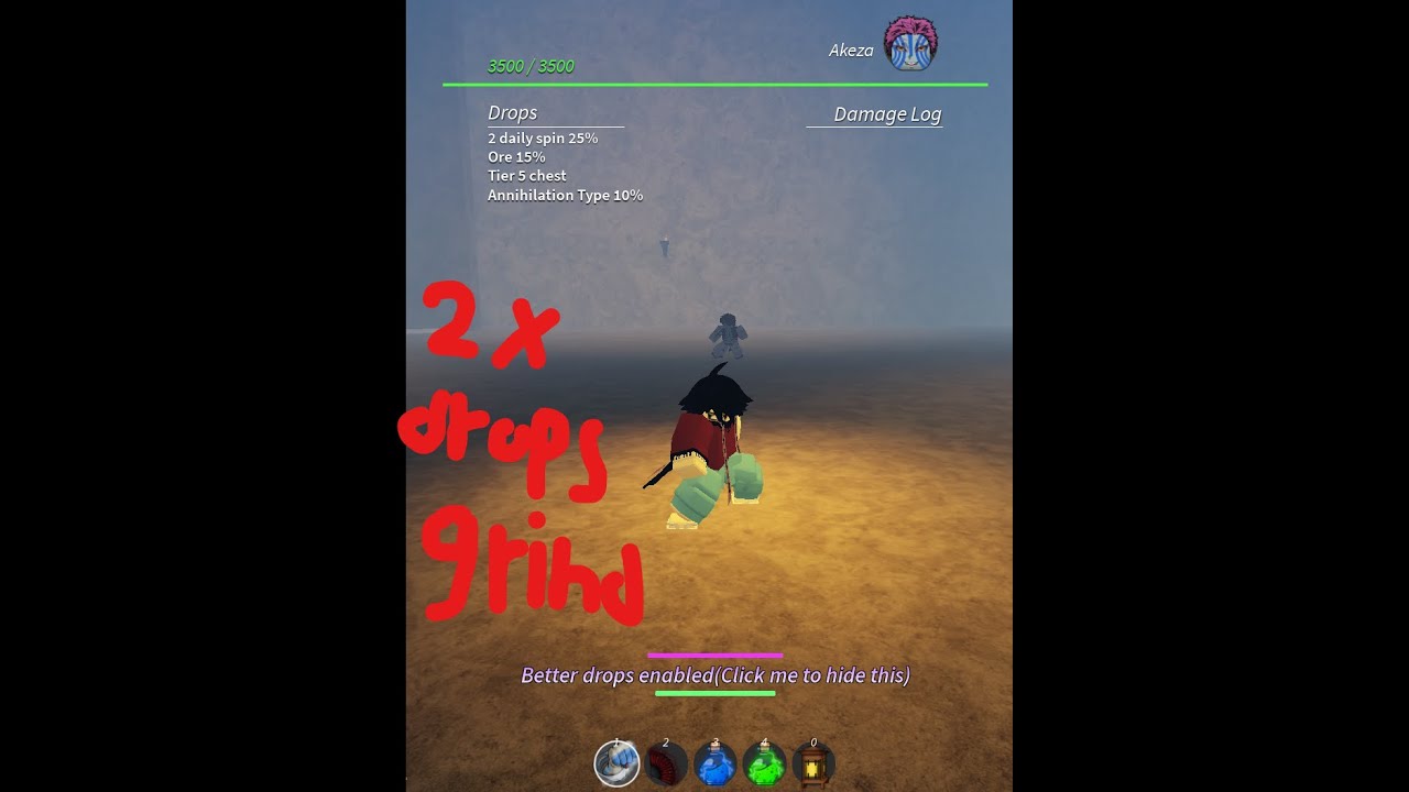 Project Slayers boss farm douma bottom giveaway at 150 subs #Project ...