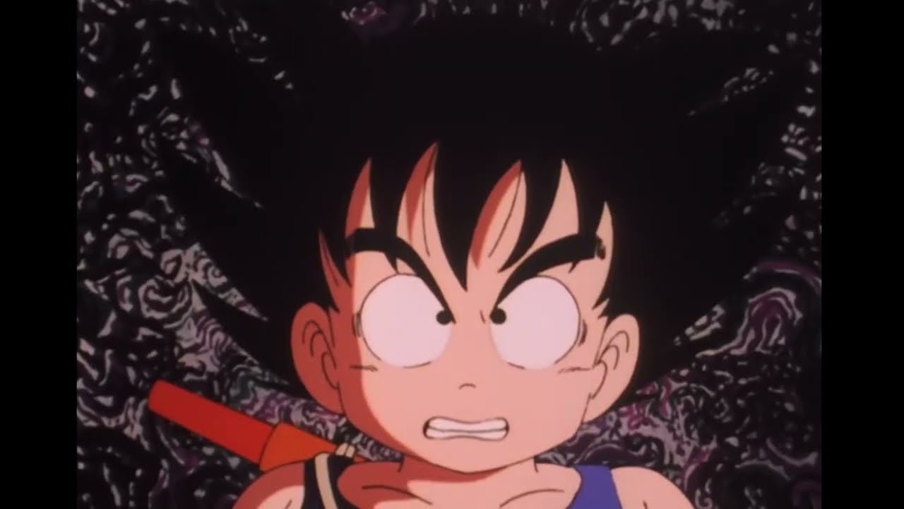 Goku's First Oozaru Transformation - YouTube