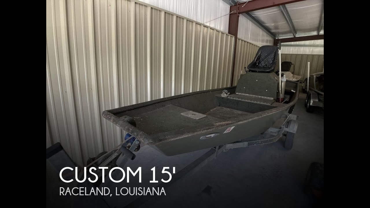 [UNAVAILABLE] Used 1996 Custom Mud Boat/Duck Hunting Boat in Raceland ...